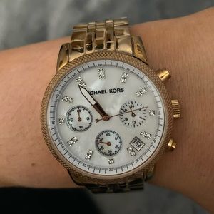 MICHAEL Michael Kors | Accessories | Michael Kors Mk526 Rose Gold Watch ...